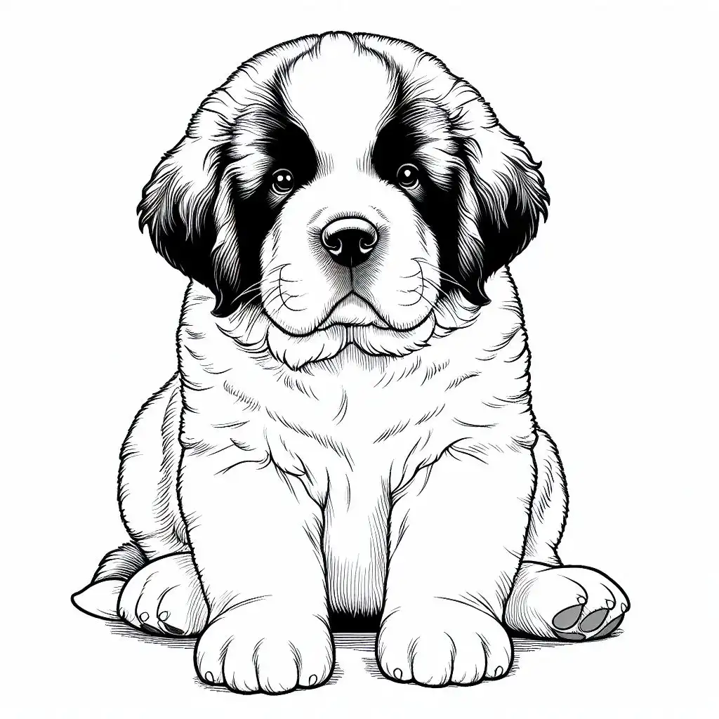 30 Free Printable Baby Puppy Coloring Pages For Kids! - Kidswiki