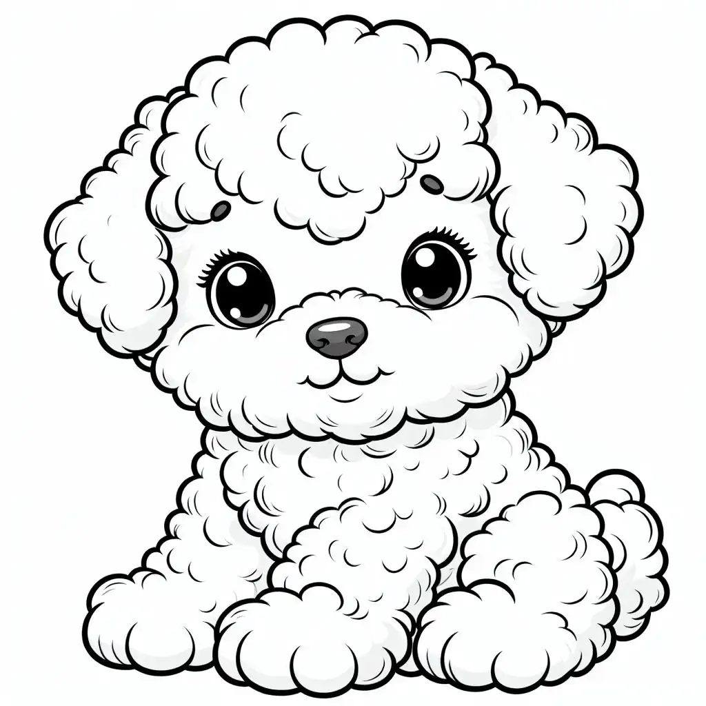 30 Free Printable Baby Puppy Coloring Pages For Kids! - Kidswiki